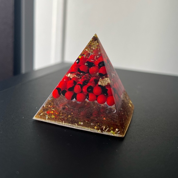 Handmade | Accents | Nwot Decorative Pyramid With Huayruros Perfect For ...